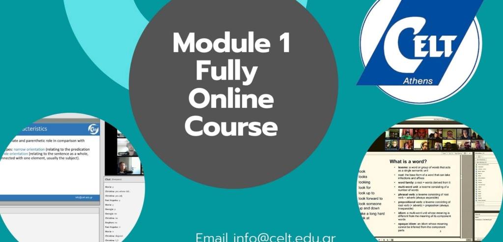 Delta Module 1 Courses - CELT International
